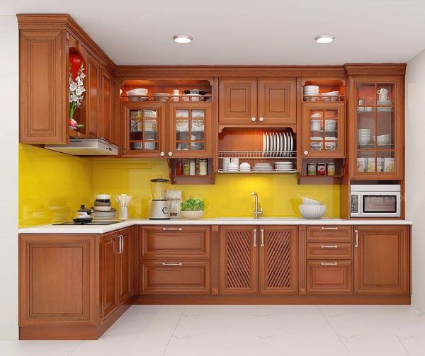 Top 50+ Mẫu Tủ Bếp Hình Chữ L Đẹp, Hiện Đại